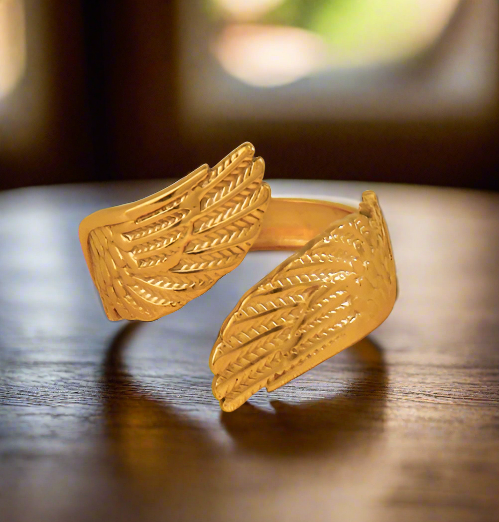 Angel de mi Guardia Ring Oreja Linda